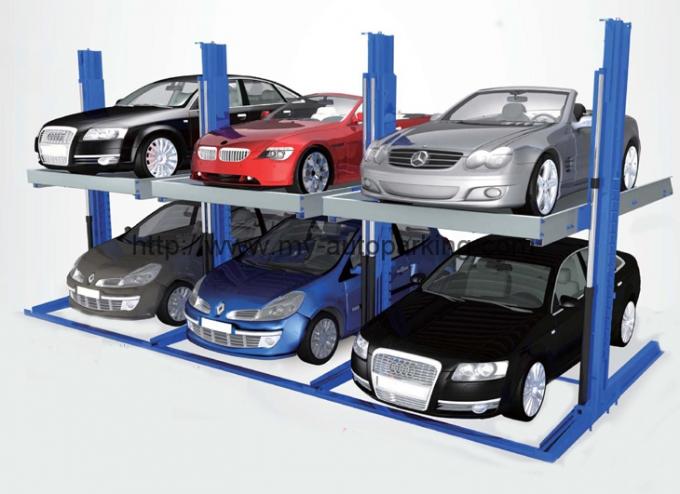 Double Car Stackers 2 Car Simple Parking Lift Undergroud Stacker Two ... Double Car Stackers 2 Car Simple Parking Lift Undergroud Stacker Two ...