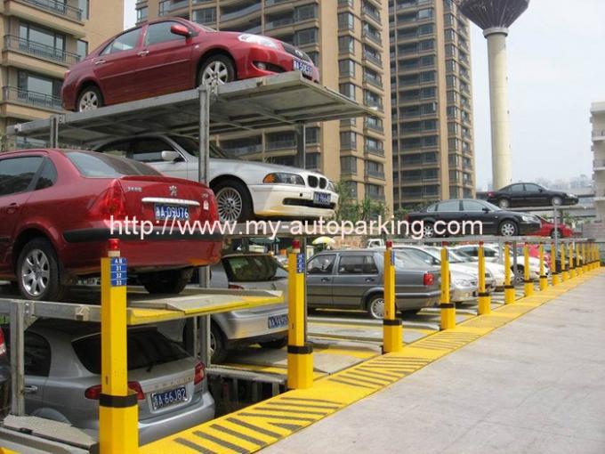 2-3 Levels Pit Parking Mechanical Carport Parking Lift Basement Car ...
