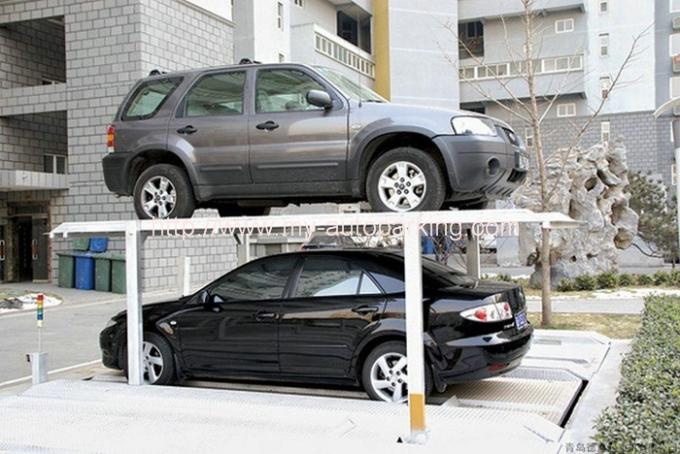 2-3 Levels Garage Car Stacking System Underground Car Parking Lift Pit ...