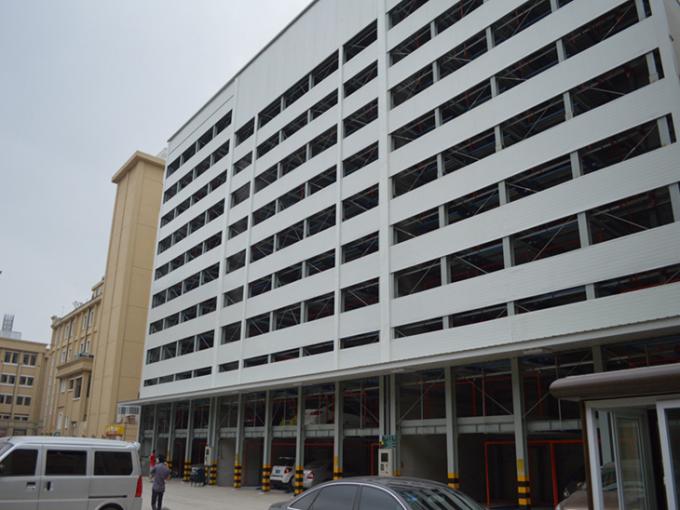 8-25 Floors Multi-Level Tower Parking System Automatic Car Lift Parking ...