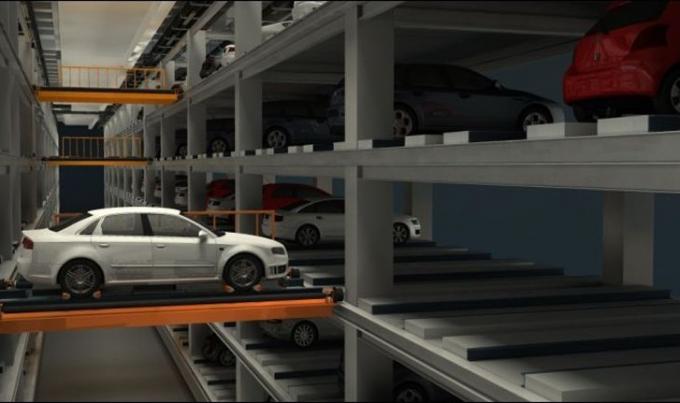 Parallel Conveyor Fully Automatic Robotic Car Parking System