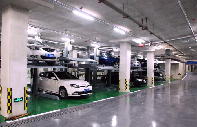 Double Parking Car Lift & 2 Level Parking Lift For Home Garage Or ...