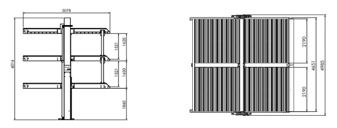 Cheap and High Quality Underground Multipark/Car Stacking System/Multi ...