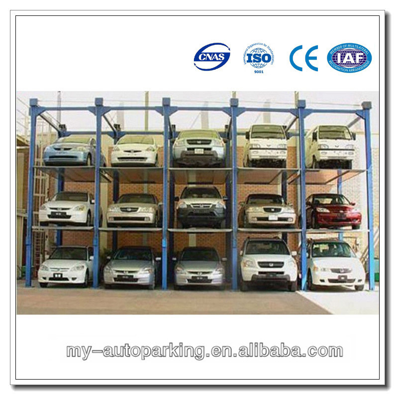 3 4 5 Cars Vehicles Stacker Valet Vertical Parking System Car Storage ...