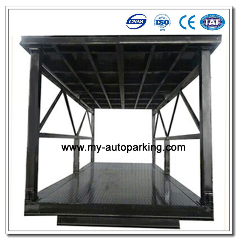 Scissor Type Pit Lifter Double Deck Hydraulic Car Parking System / Car ...