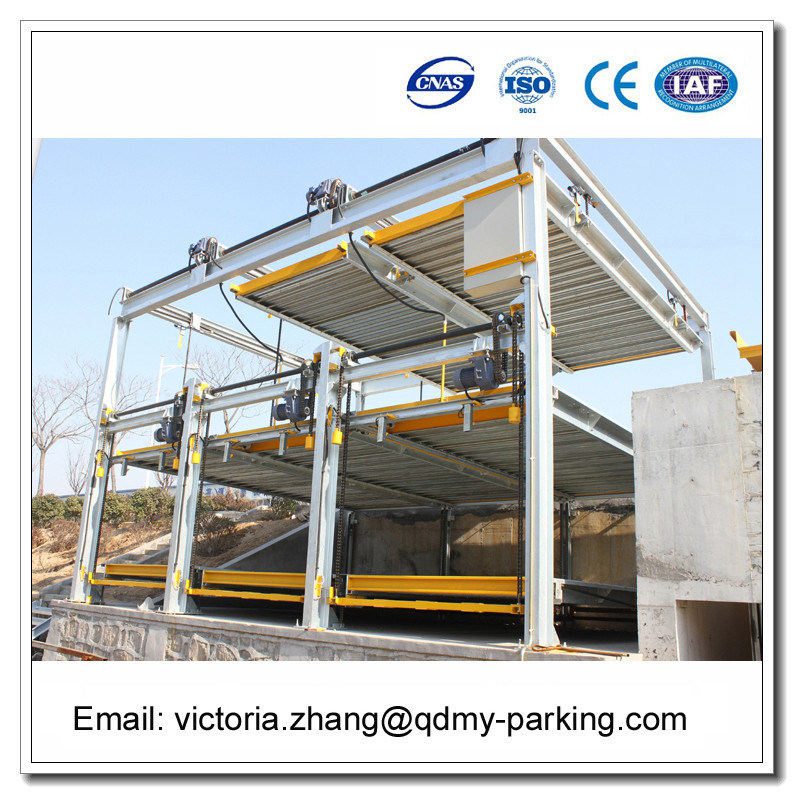 -1+2 (3 Floors) Pit Design Puzzle Parking System Smart Card Parking ...