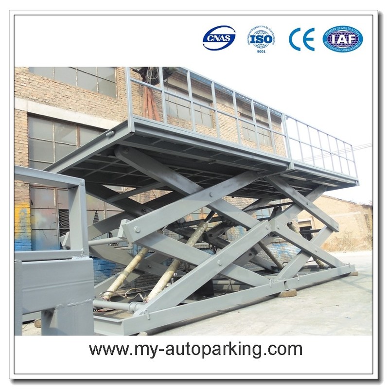 Hydraulic Stacker/ Residential Pit Garage Parking Car Lift/Scissor Car ...