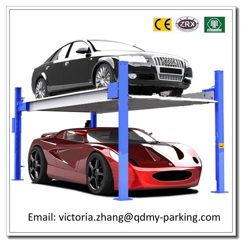 On Sale! Cheap 3600kgs Multi-level Parking System Vertical Four Posts 2 ...