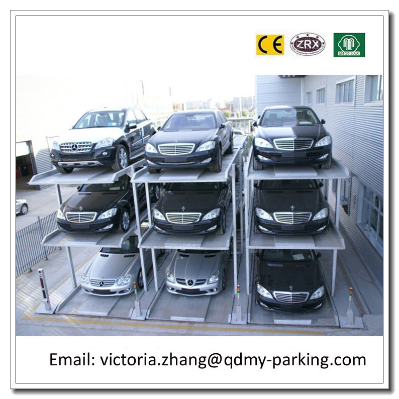 Pit Design 2 Level Mechanical Parking Equipment Automatic Car Parking ...