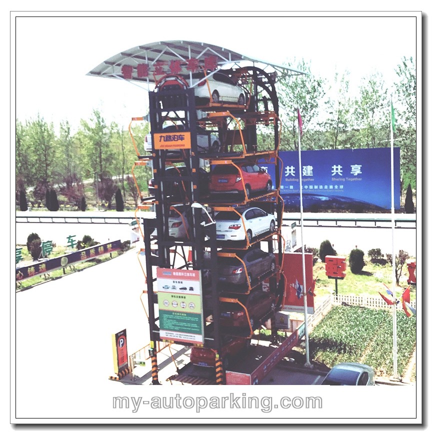 Vertical Rotary Car Parking Cost/ Vertical Rotating Car Park/ Smart ...