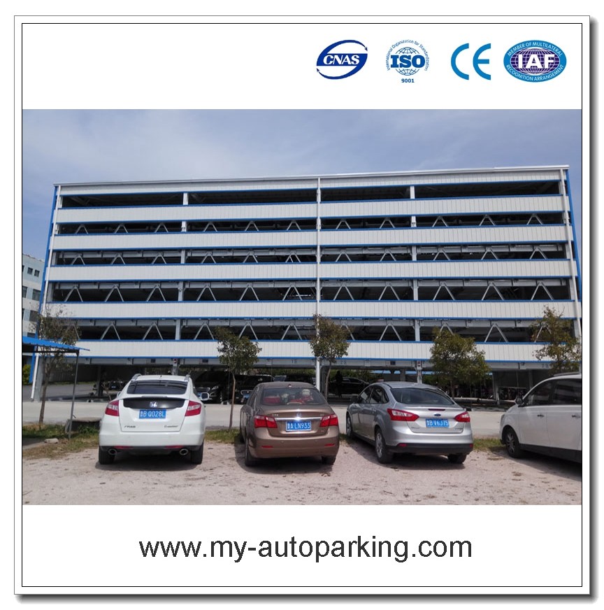 2-9 Levels Lift and Slide Smart Puzzle Parking/ Automated Parking ...