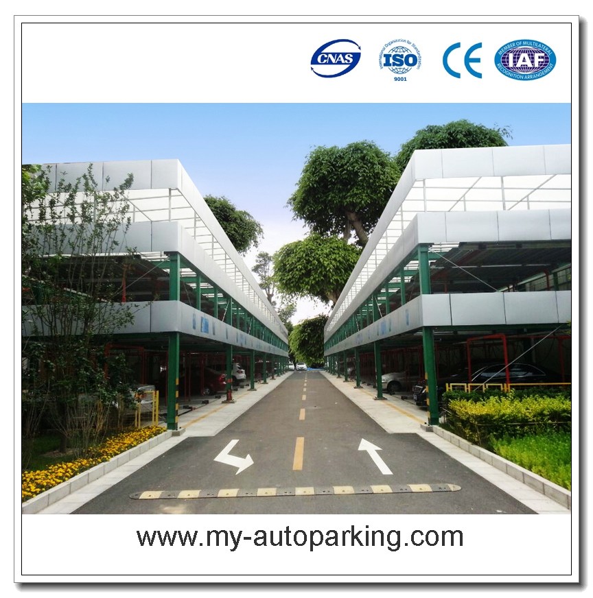 Double Parking Car Stacker/ Car Stacking System/Vertical Lift Parking ...