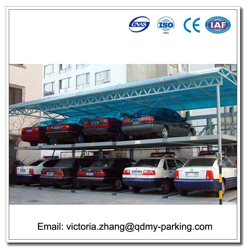 Automated Car Parking System 2 Level Car Stacker Double Stack Parking ...