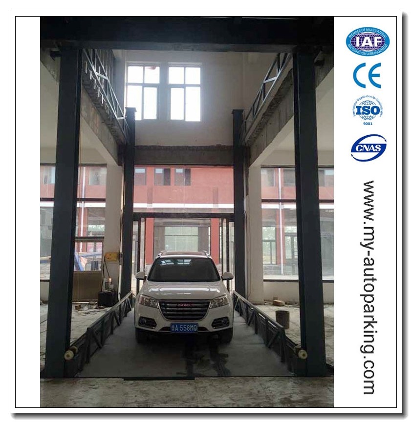 1000Kg to 6000Kg Heavy Load Car Elevator / Car Parking Elevator/ Four ...